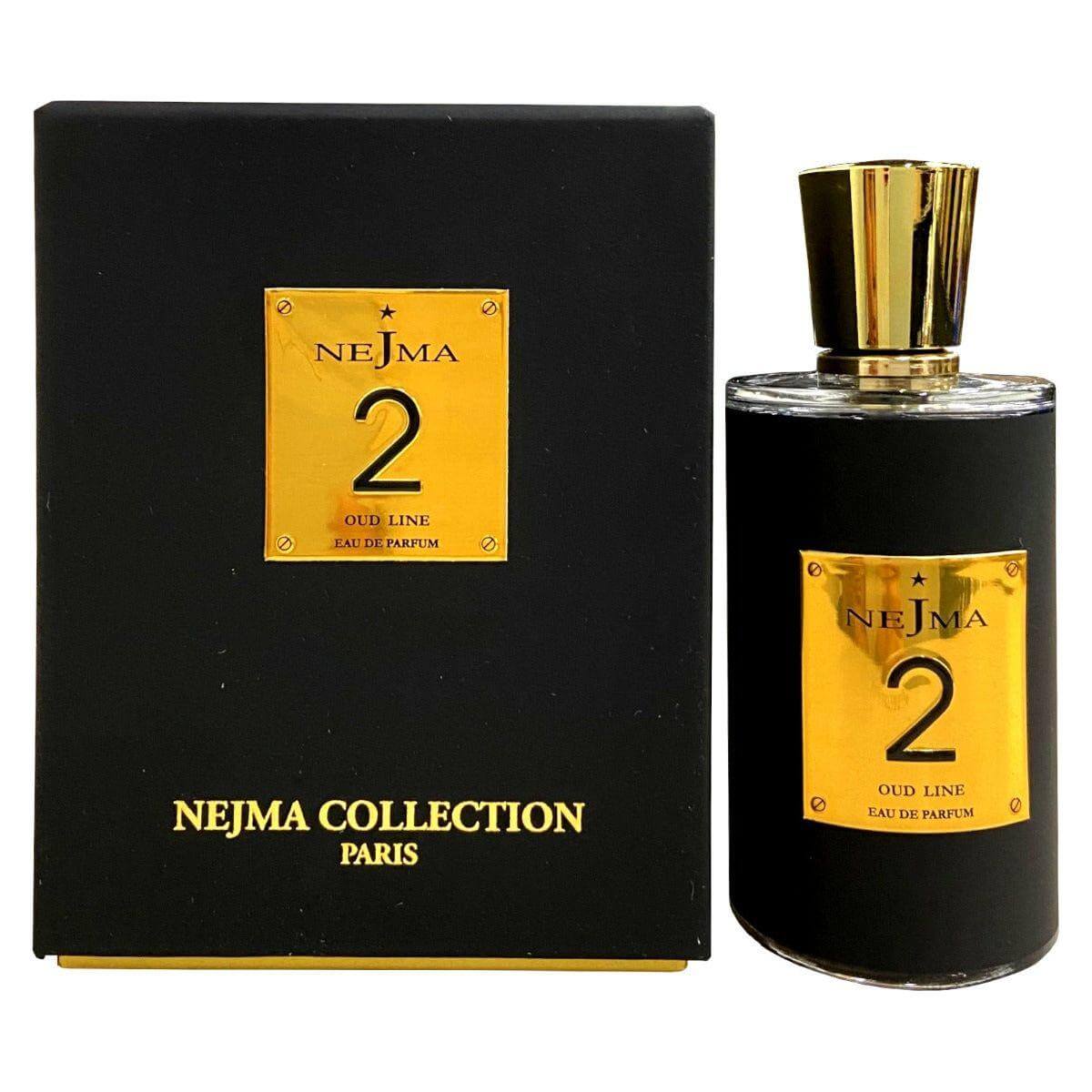 2 Oud Line by Nejma perfume for unisex EDP 3.3 / 3.4 oz New in Box