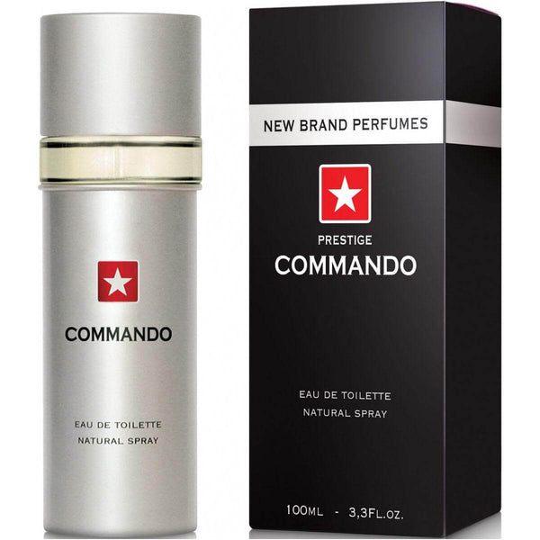 Prestige Commando by New Brand cologne for men EDT 3.3 /3.4 oz New In
