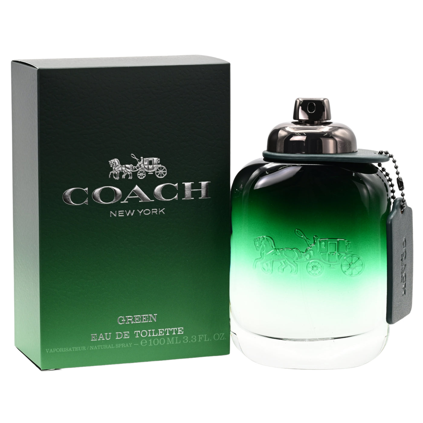 Coach Green by Coach cologne for men EDT 3.4 oz New in Box