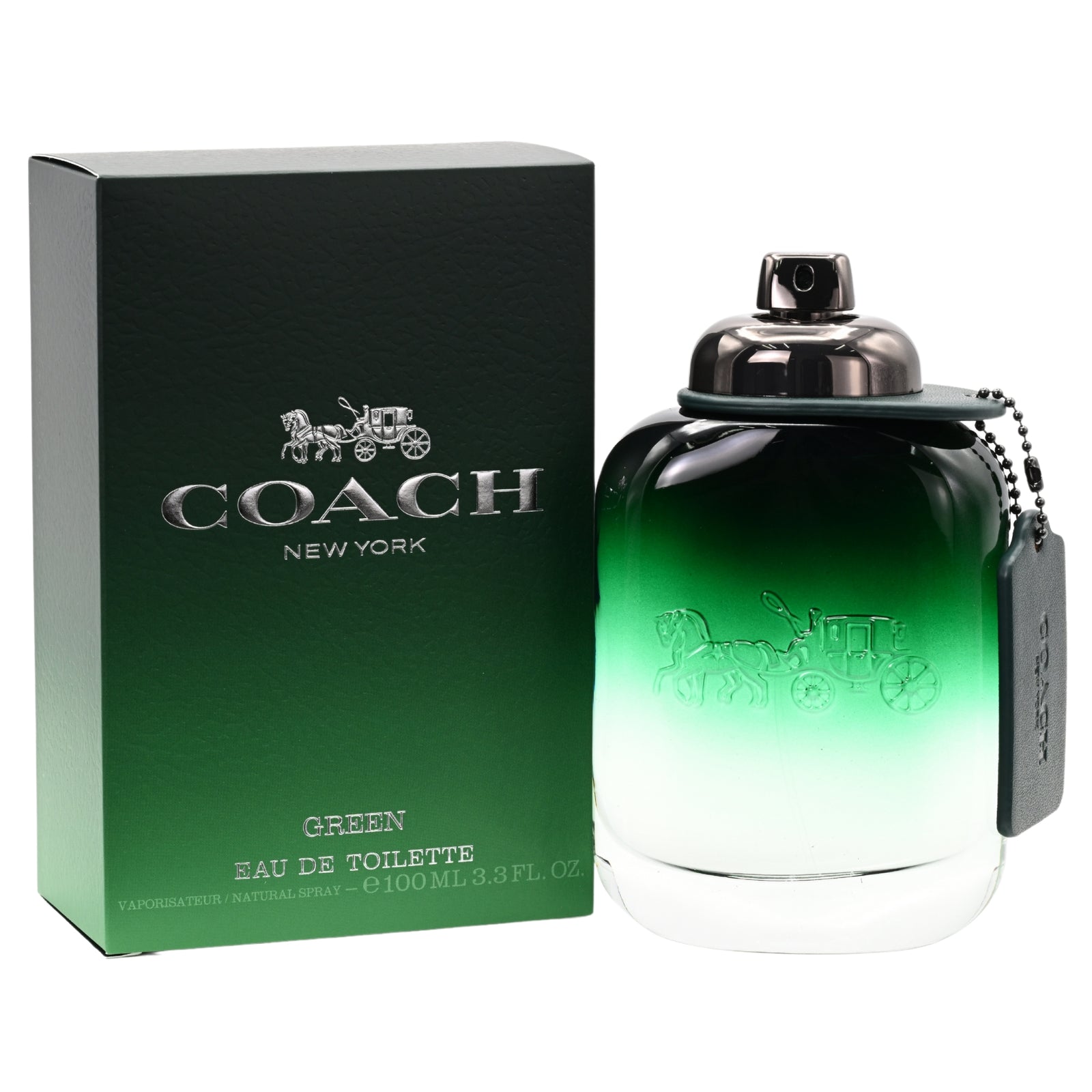 Coach Green by Coach cologne for men EDT 3.4 oz New in Box