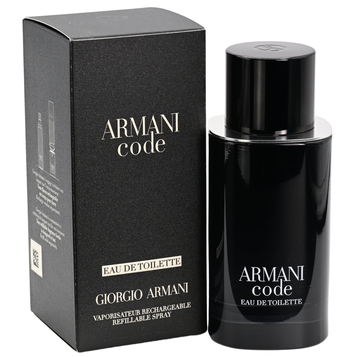 Armani Code (refillable) by Giorgio Armani cologne for men EDT 2.5 oz