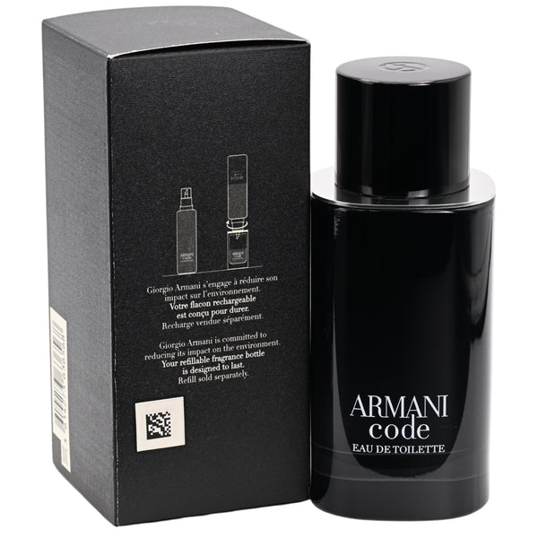 Armani Code (refillable) by Giorgio Armani cologne for men EDT 2.5 oz