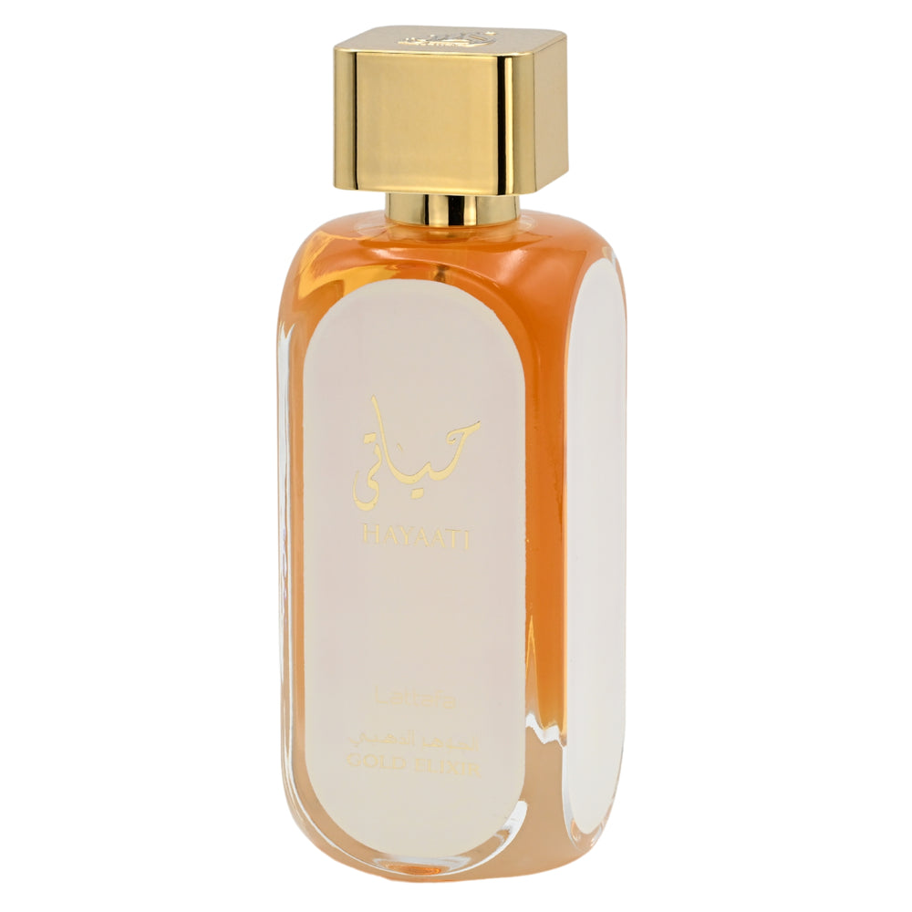 Hayaati Gold Elixir by Lattafa perfume for unisex EDP 3.3 / 3.4 oz New