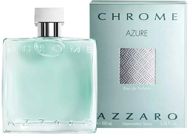 Chrome Azure by Loris Azzaro cologne for men EDT 3.38 oz NIB