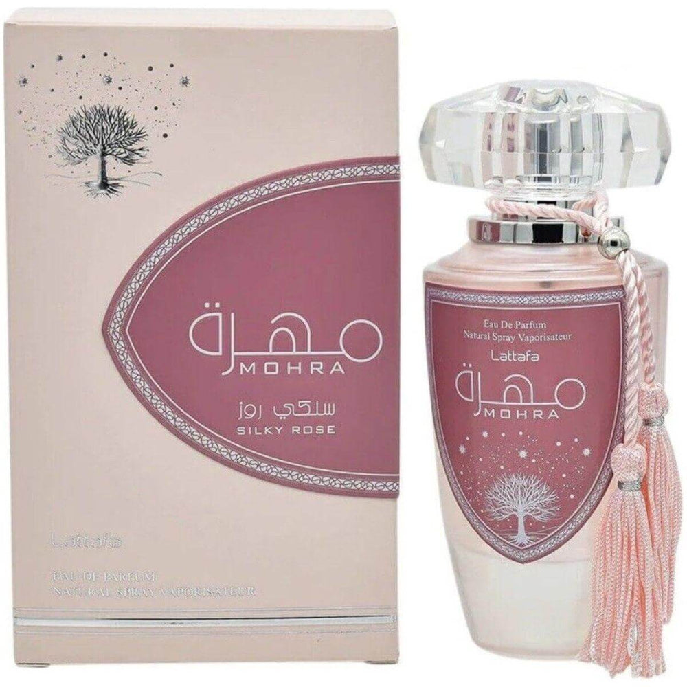 Mohra Silky Rose by Lattafa perfume for her EDP 3.3 / 3.4 oz New in Bo