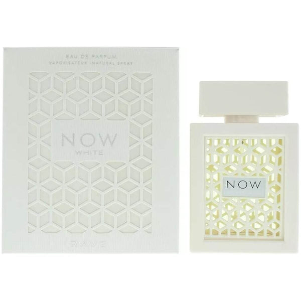 Now White Rave by Lattafa perfume unisex EDP 3.3 / 3.4 oz New in Box