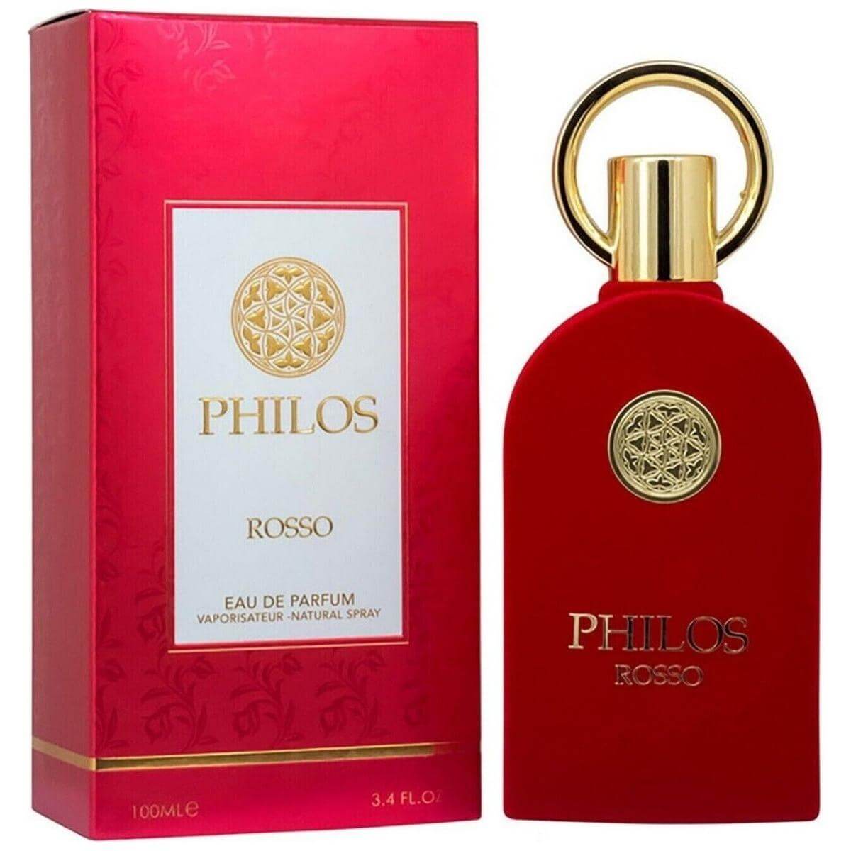 Philos Rosso by Maison Alhambra cologne for men EDP 3.3 / 3.4 oz New i