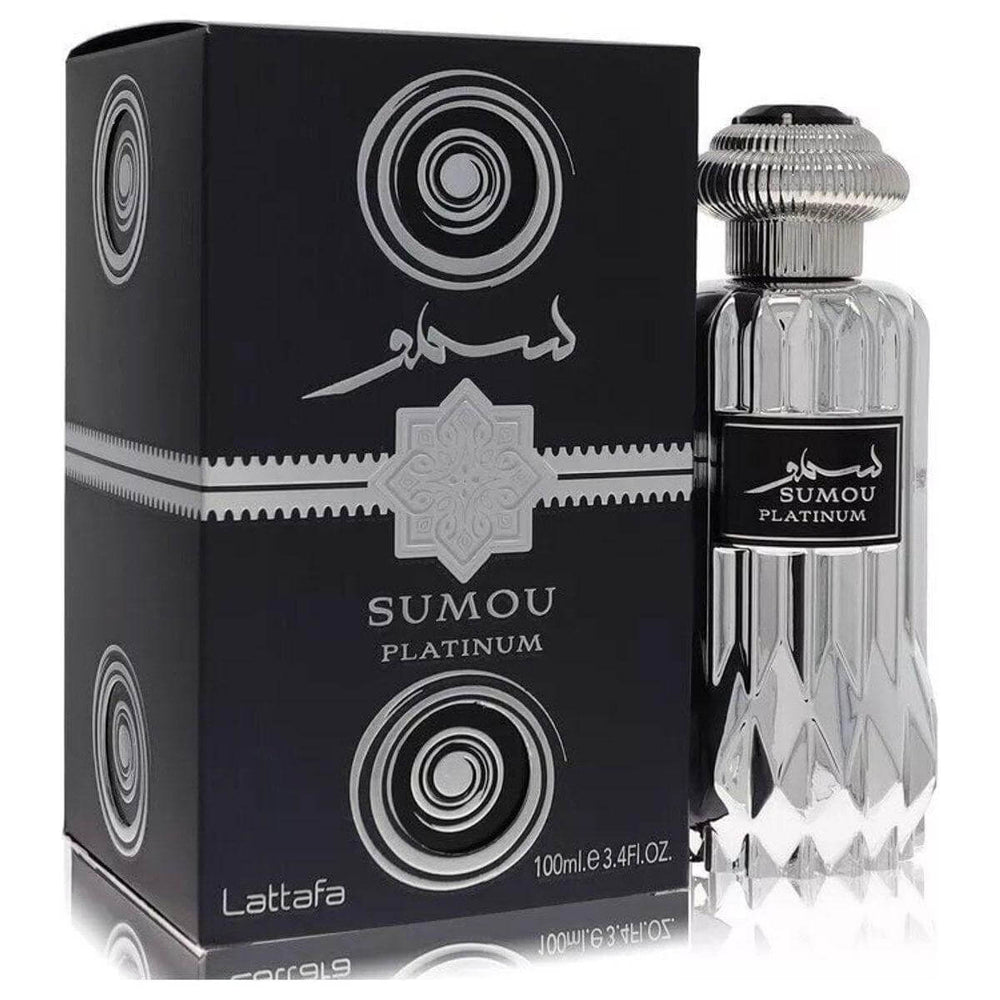 Sumou Platinum by Lattafa parfum unisex EDP 3.3 / 3.4 oz New in Box