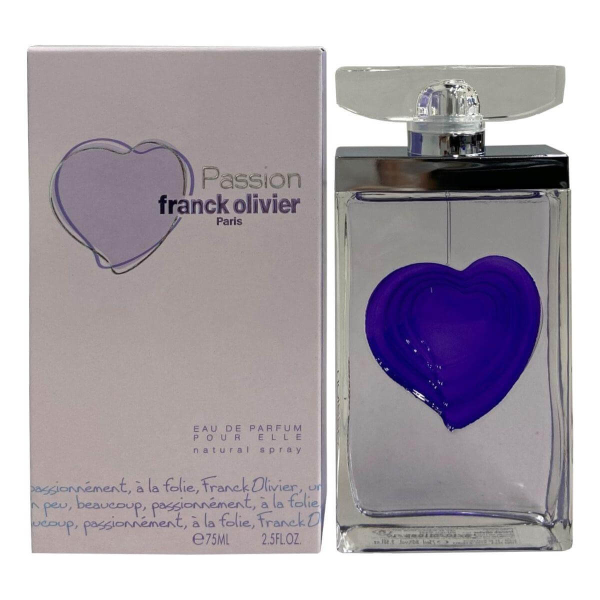 Passion by Franck Olivier perfume for women EDP 2.5 oz New In Box