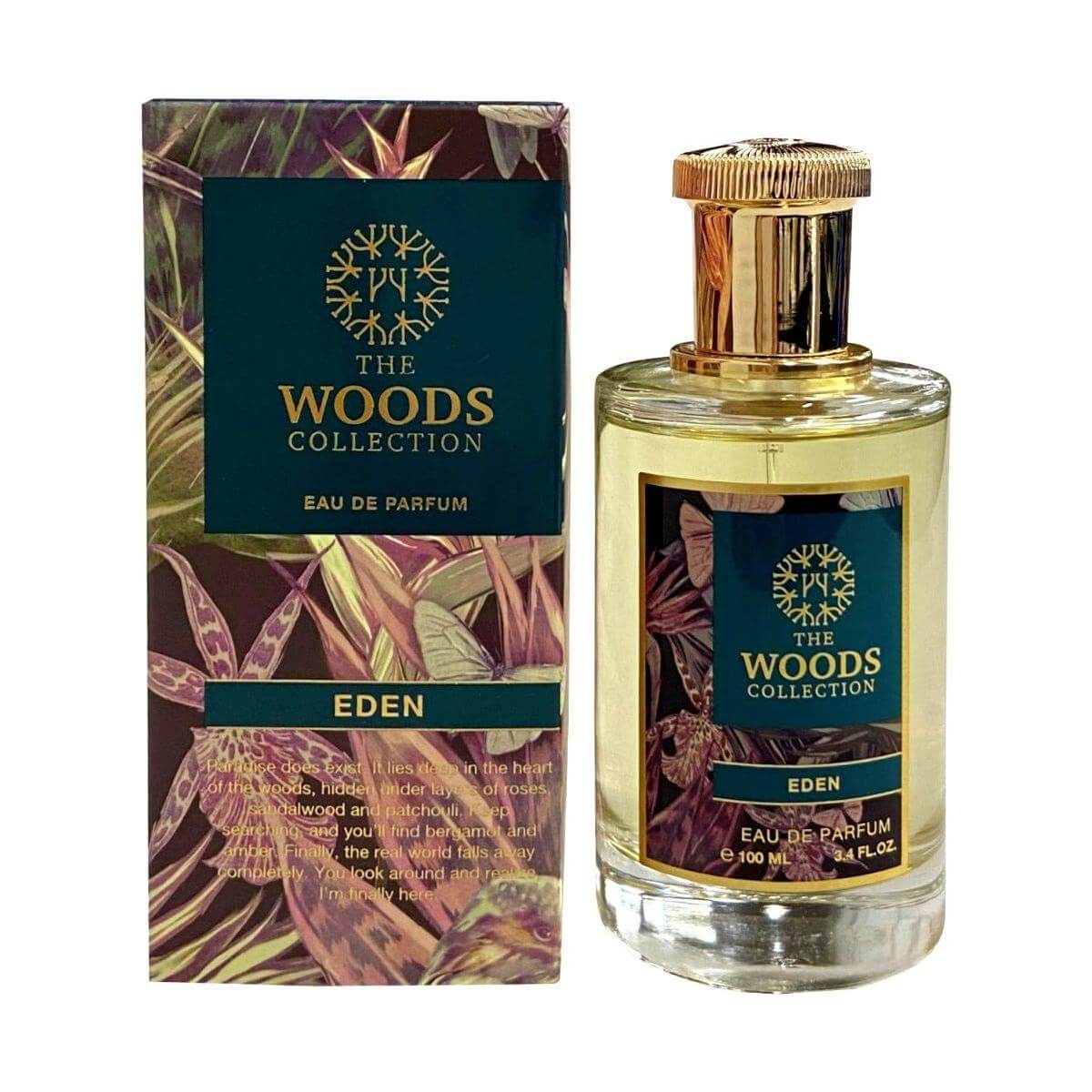 Eden by The Woods Collection perfume for unisex EDP 3.3 / 3.4 oz New i