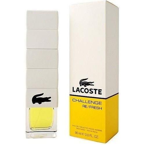 Lacoste Challenge Refresh 3.0 oz EDT Cologne Spray for Men