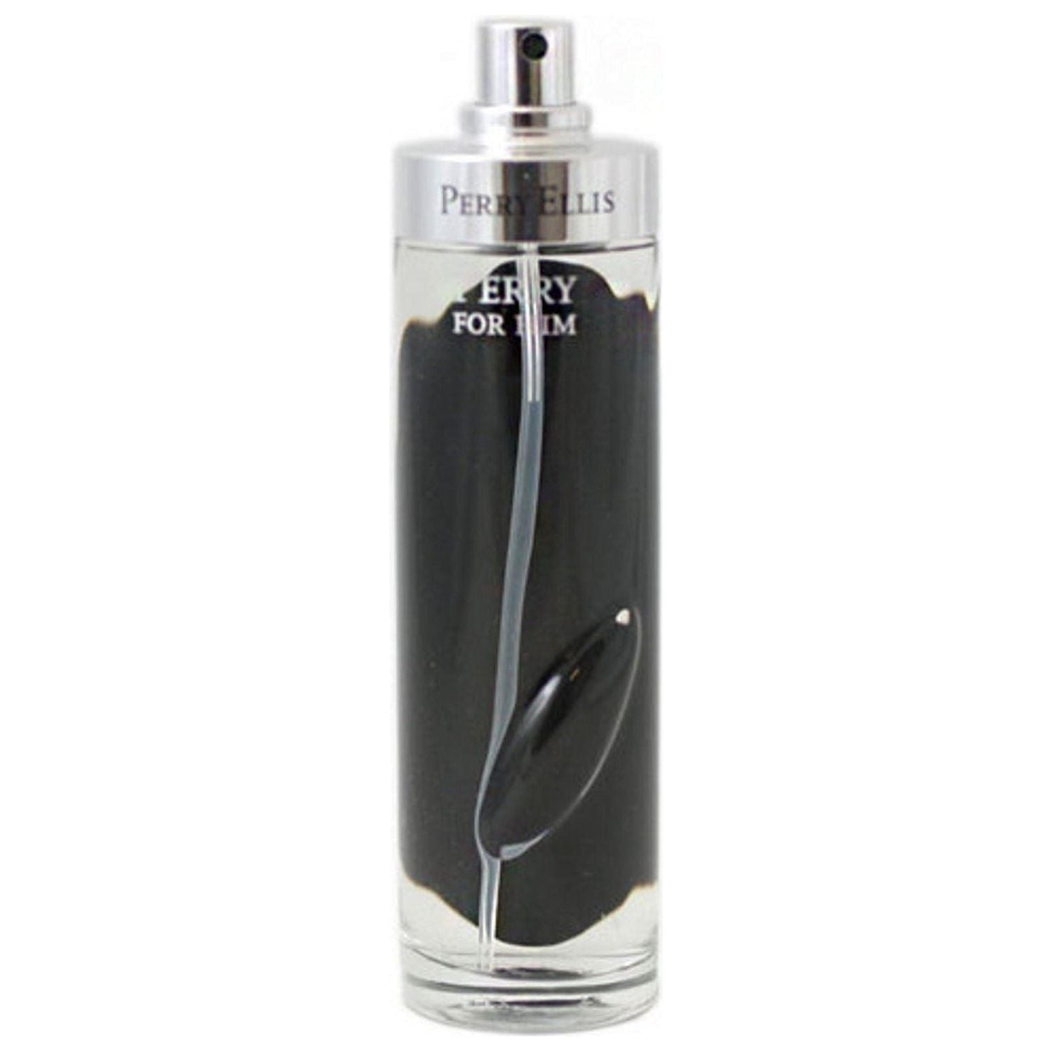 Perry Him Black by Perry Ellis 3.4 oz 3.3 EDT Cologne Tester for Men