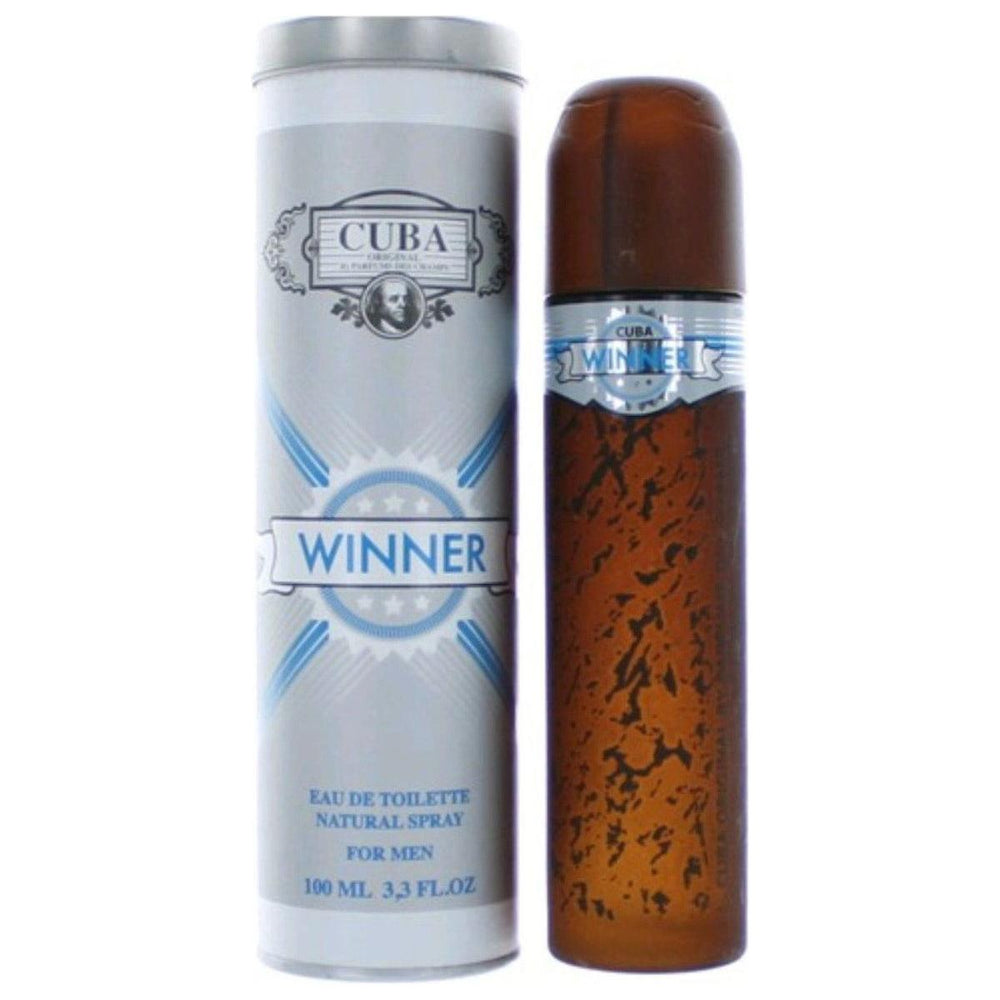 Cuba Winner By Cuba cologne for men EDT 3.3 / 3.4 oz New in Box