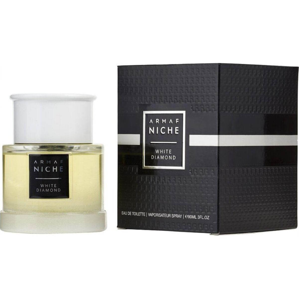Niche White Diamond by Armaf cologne for men EDT 3.0 oz New in Box