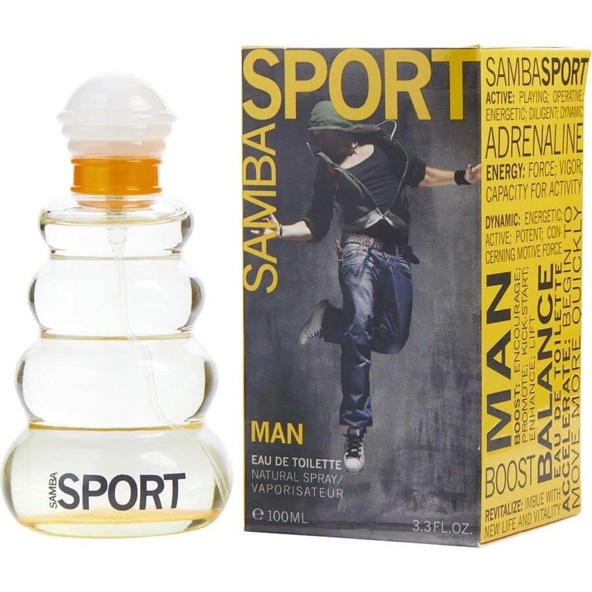 Samba Sport by Perfumers Workshop cologne for men EDT 3.3 / 3.4 oz New